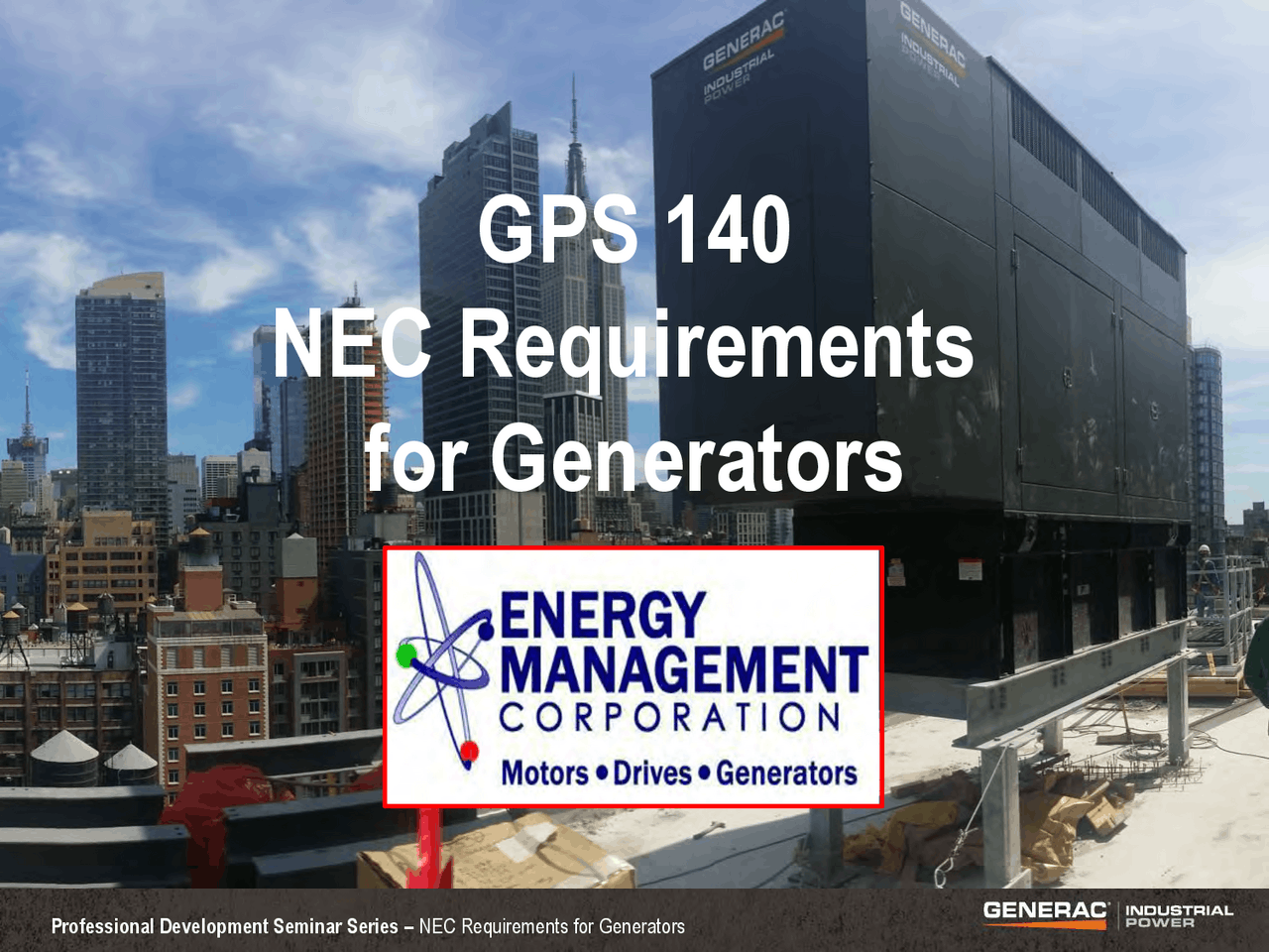 NEC Requirements for Generators: Key Codes and Standards | Summaries ...