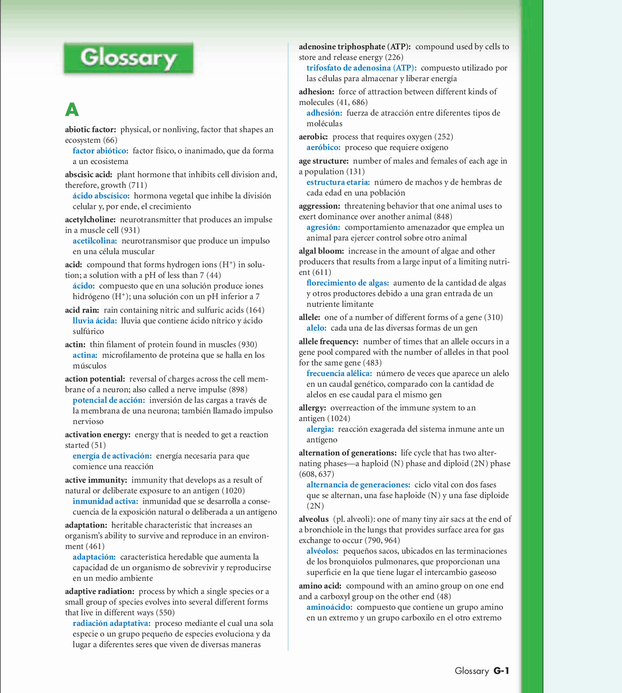 Biology Glossary: Terms Related to Water, Minerals, and Plant Growth ...