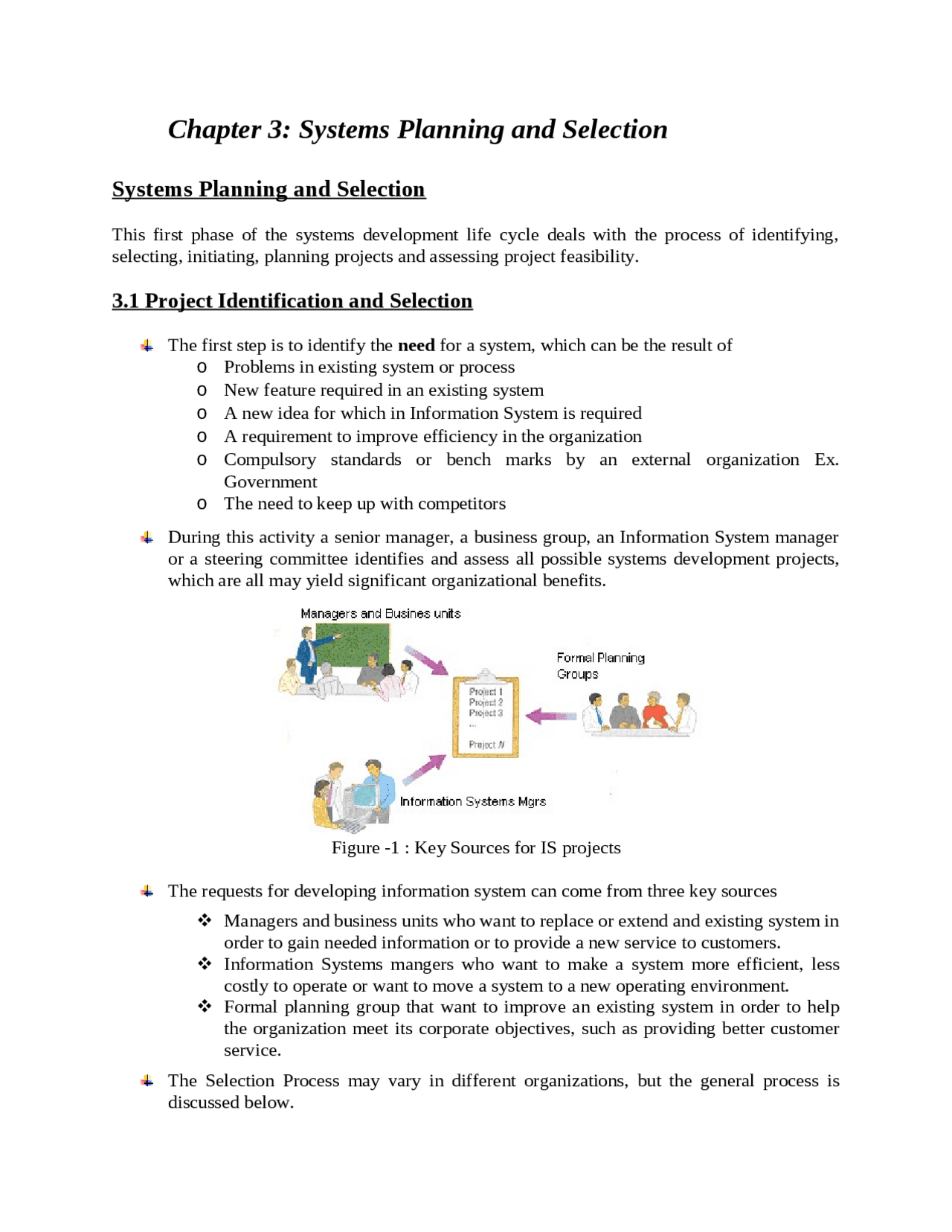 Systems Planning and Selection: A Guide for Information Systems ...