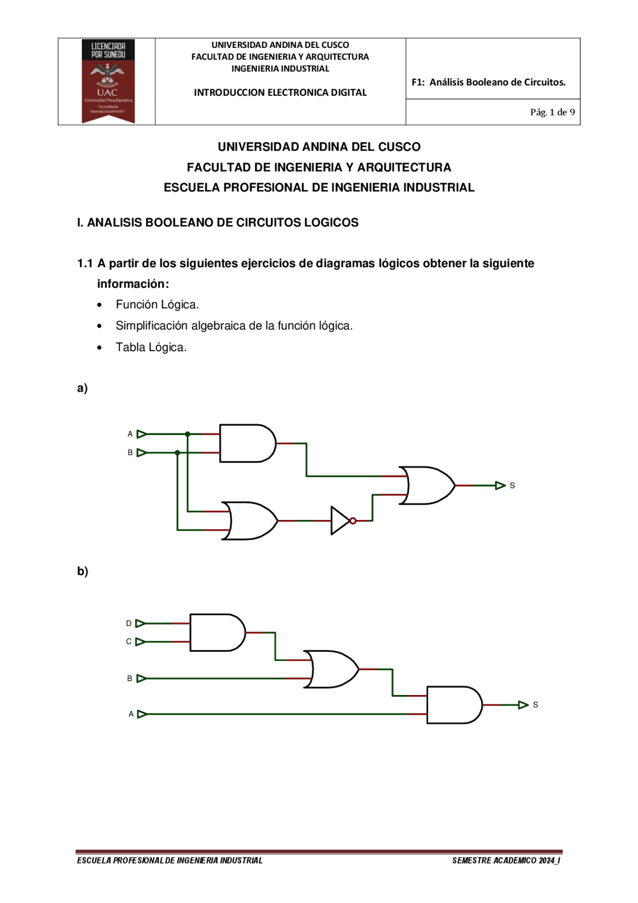 Sistema booleano, ejercicios y las reglas de compuertas lógicas ...