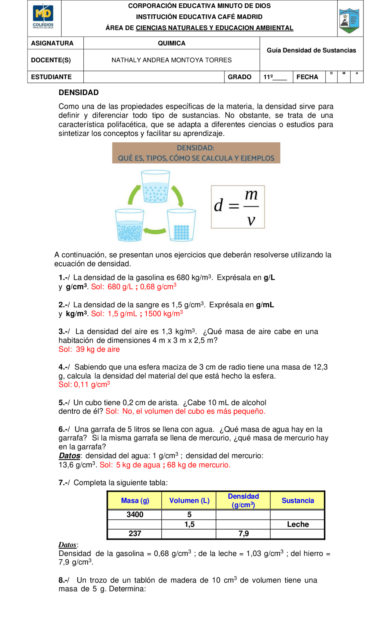 taller de densidad como puede hacer ejercicios para mejorar en las pruebas ifces y record ...