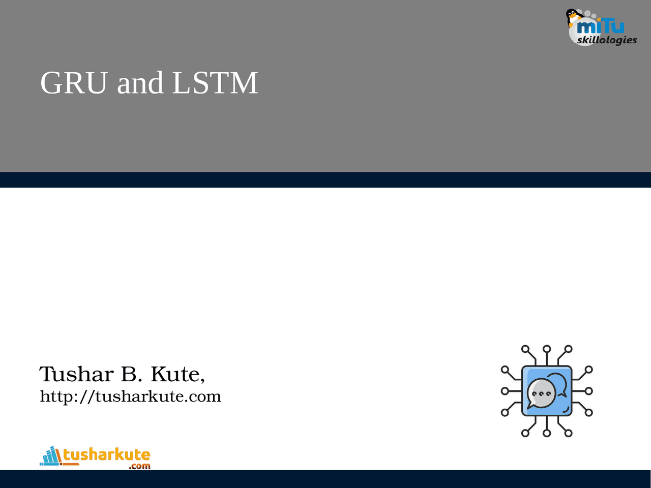 Solving Gradient Problems in RNN: LSTM and GRU Networks | Lecture notes ...