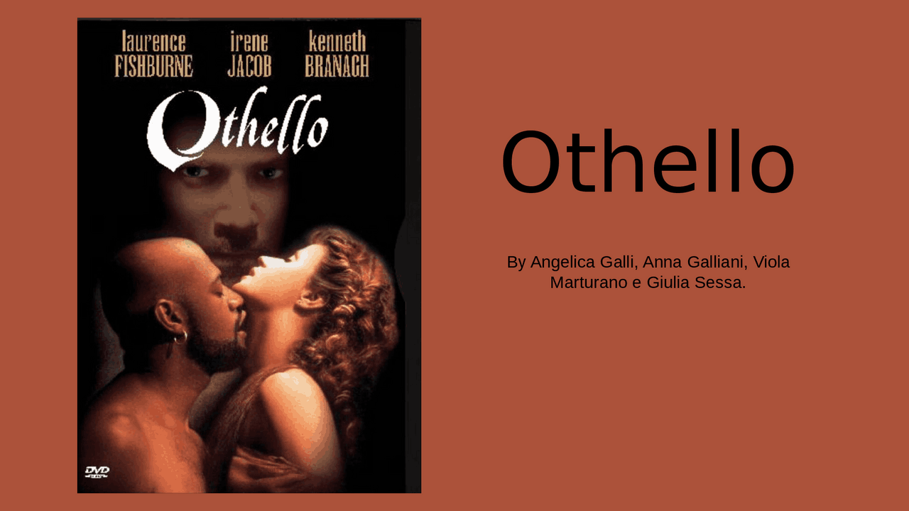 Othello: un efficace riassunto | Schemi e mappe concettuali di Inglese | Docsity