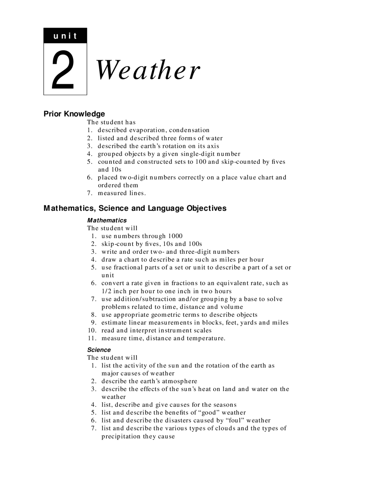 unit 9 Weather and seasons | Schemes and Mind Maps Law | Docsity