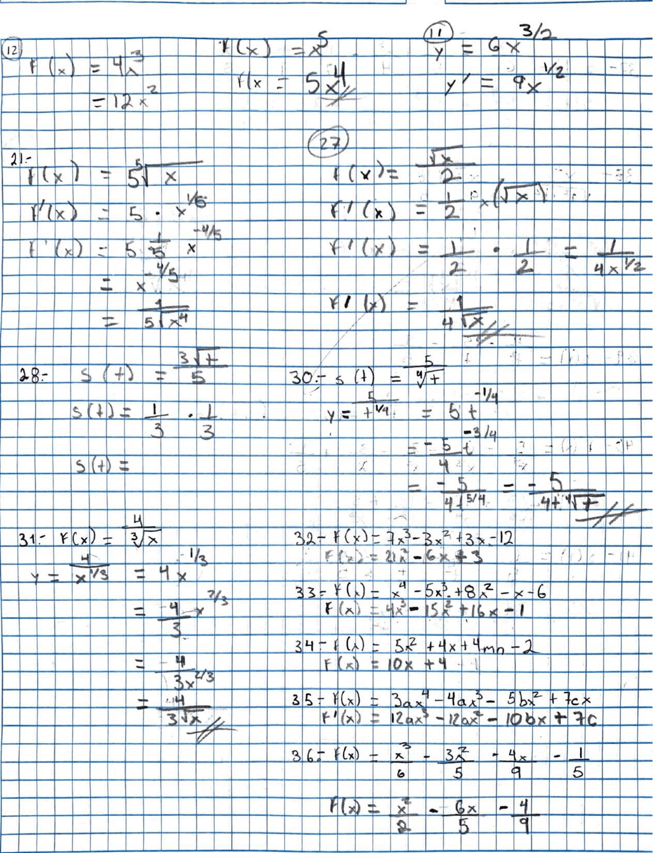 Derivadas, cálculo integral y lineal para un mejor estudio en exámenes ...