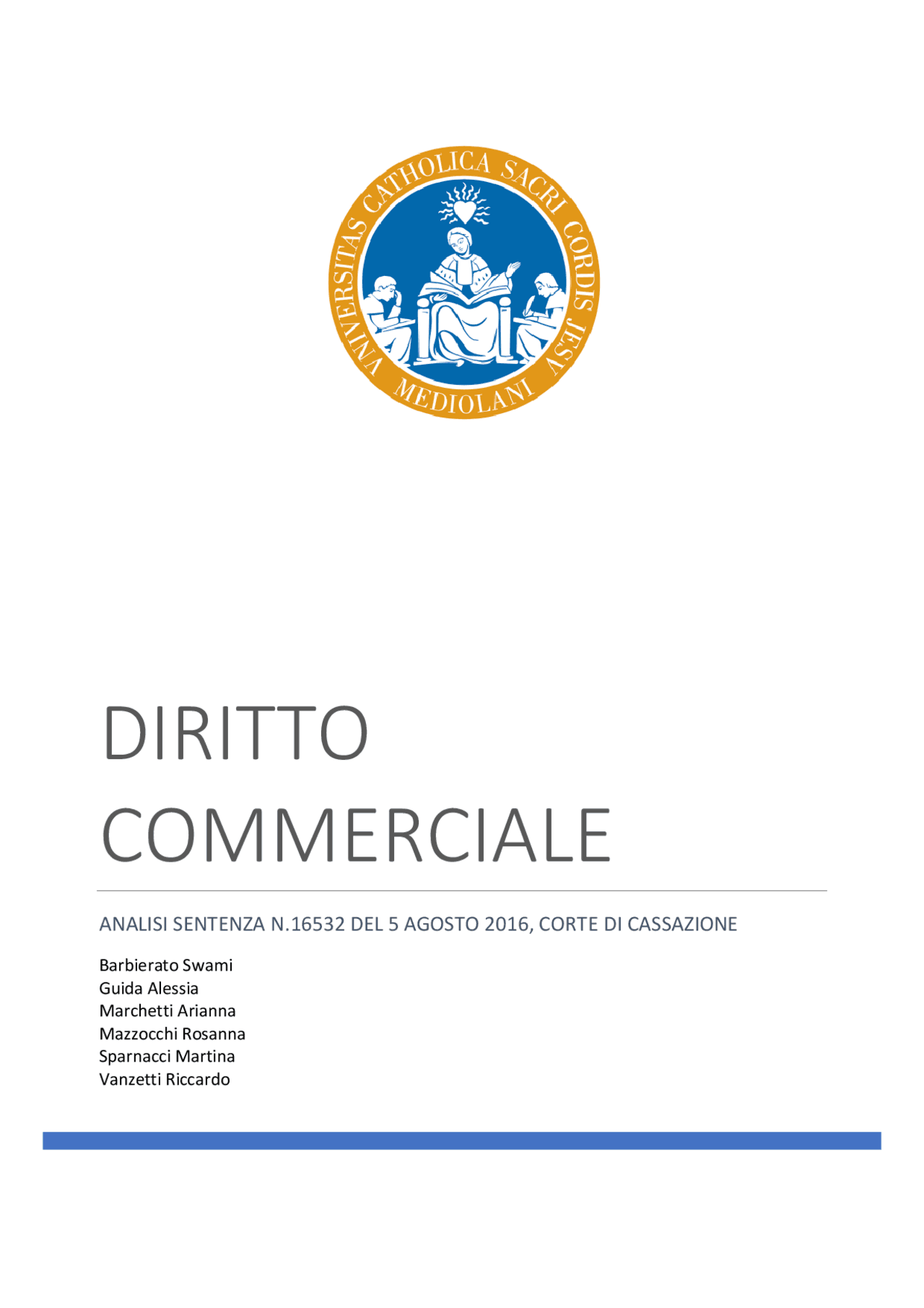 Diritto commerciale esame intero | Dispense di Diritto Commerciale | Docsity