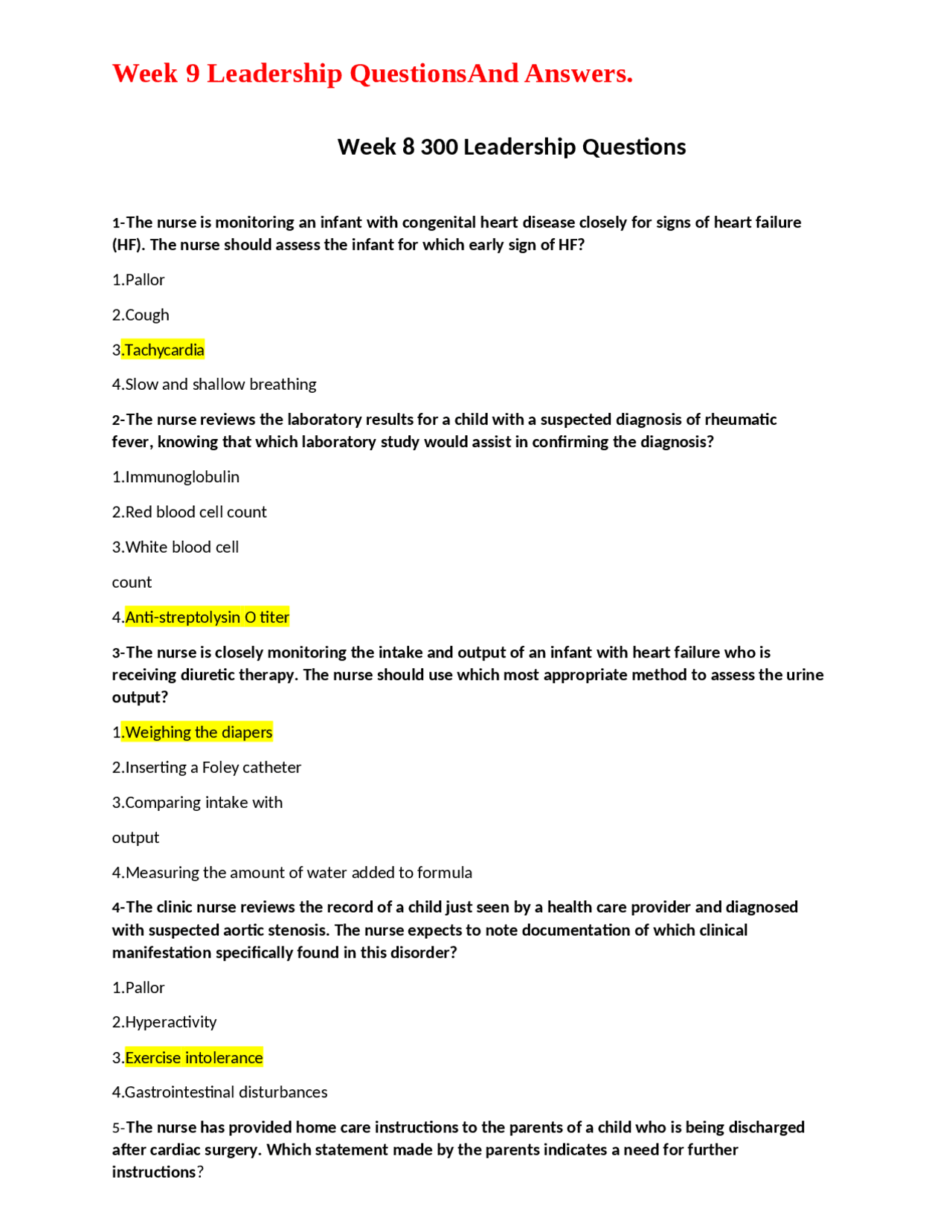 Nursing Care and Medication Administration Scenarios | Exams Health sciences | Docsity