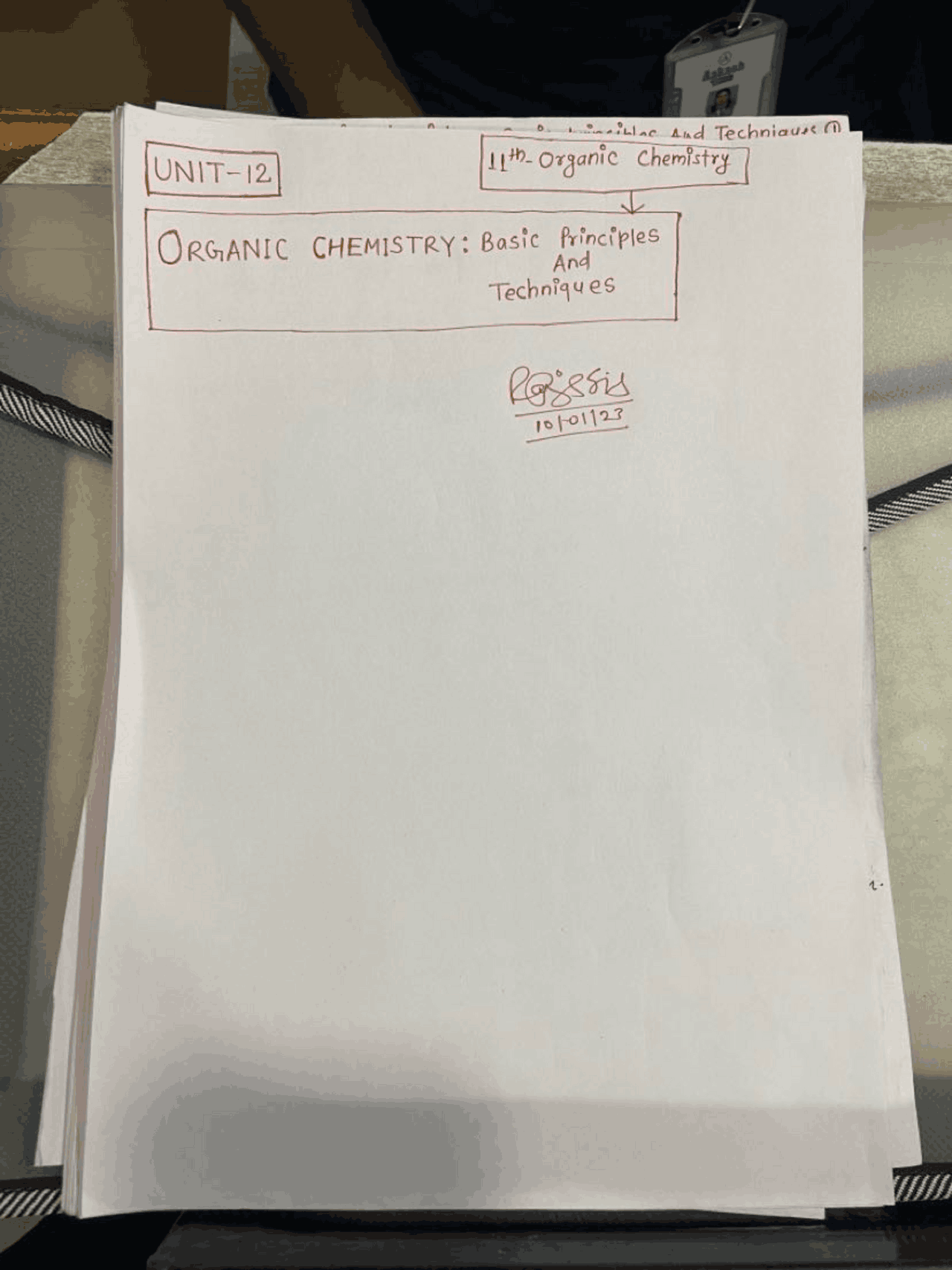 General Organic Chemistry Lecture Notes Chemistry Docsity