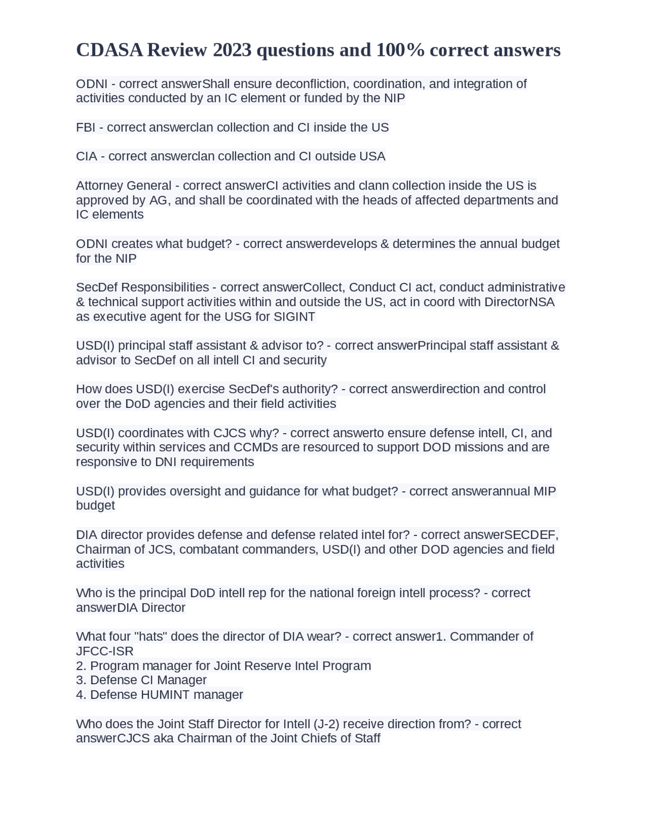 CDASA Review 2023: Intelligence Analysis Techniques and Standards ...