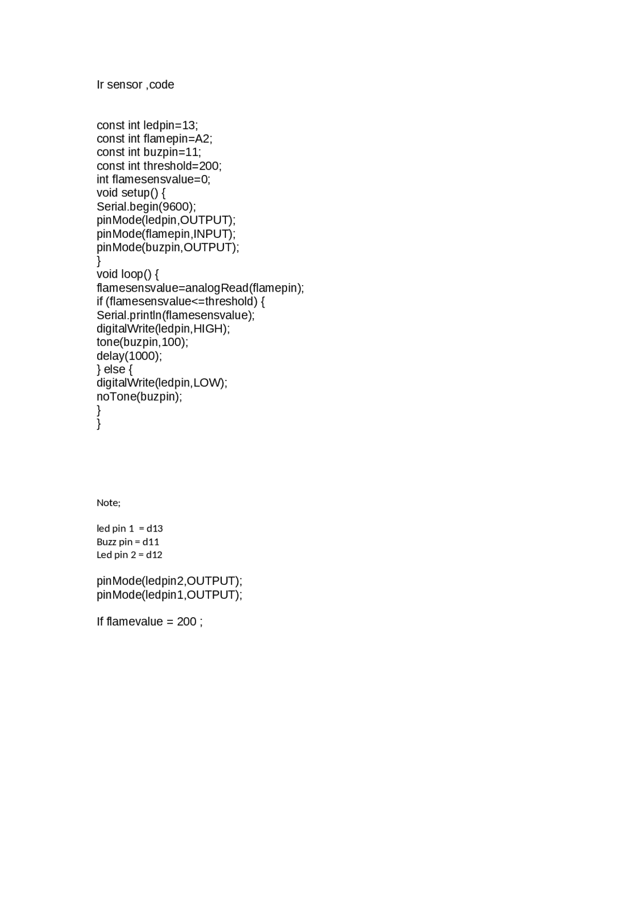 Arduino Sensor Project: IR, Flame, MQ5 Gas, SIM800L Module, and ...