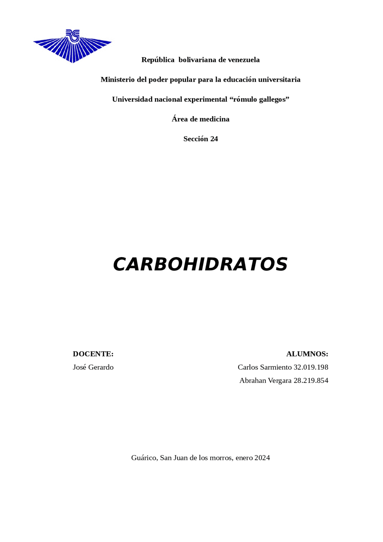 Carbohidratos: Tipos, Funciones y Ejemplos - Prof. Gallardo | Apuntes ...