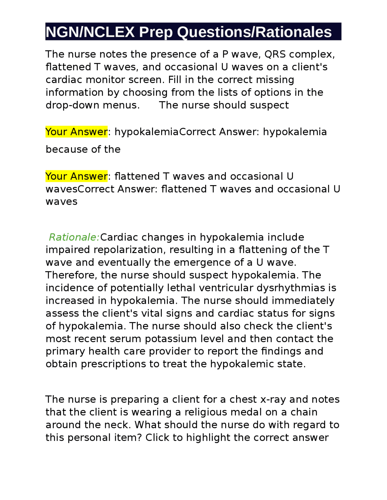 Nurse-Client Interactions: Improving Quality & Safety | Exams Nursing ...