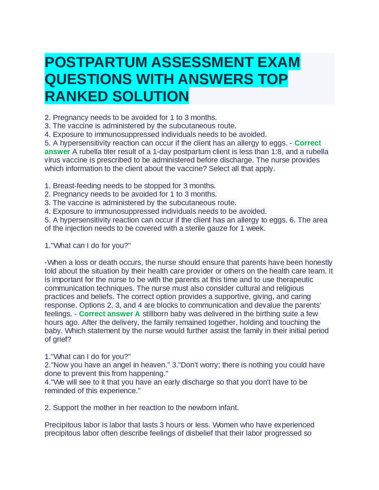 Postpartum Nursing: Addressing Hepatitis B Complications for Mothers ...