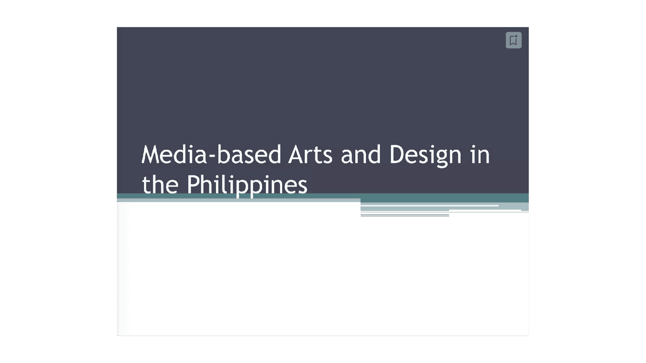 Arts and design strand guide to developing Filipino identity through ...