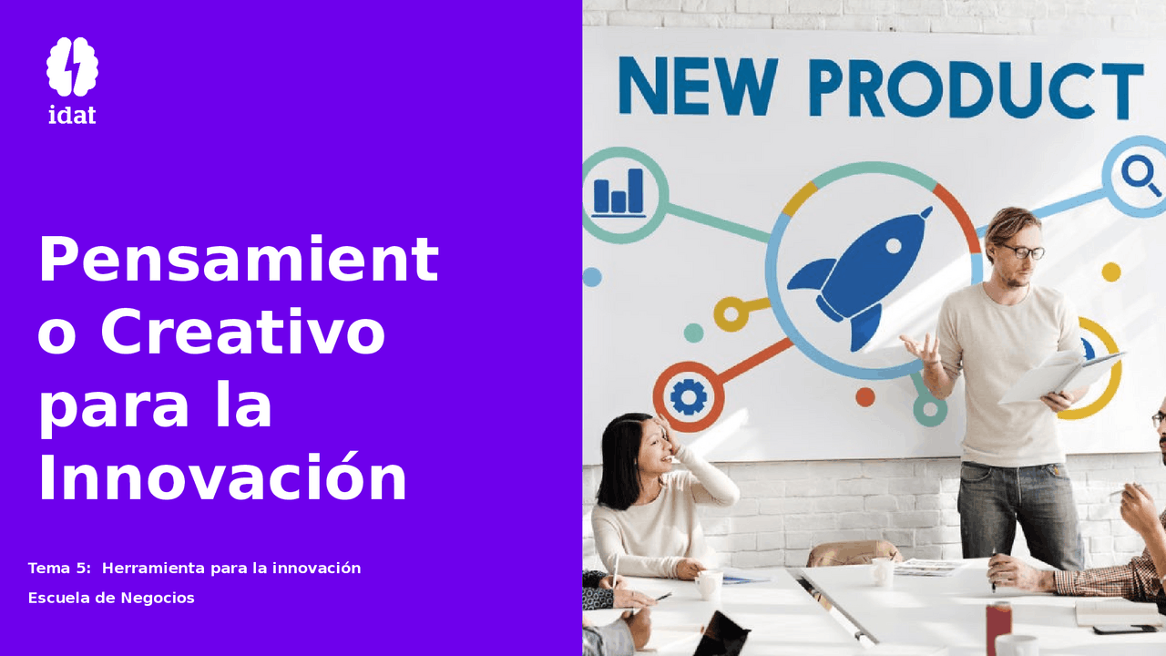 Herramienta para la innovación | Diapositivas de Pensamiento Creativo | Docsity
