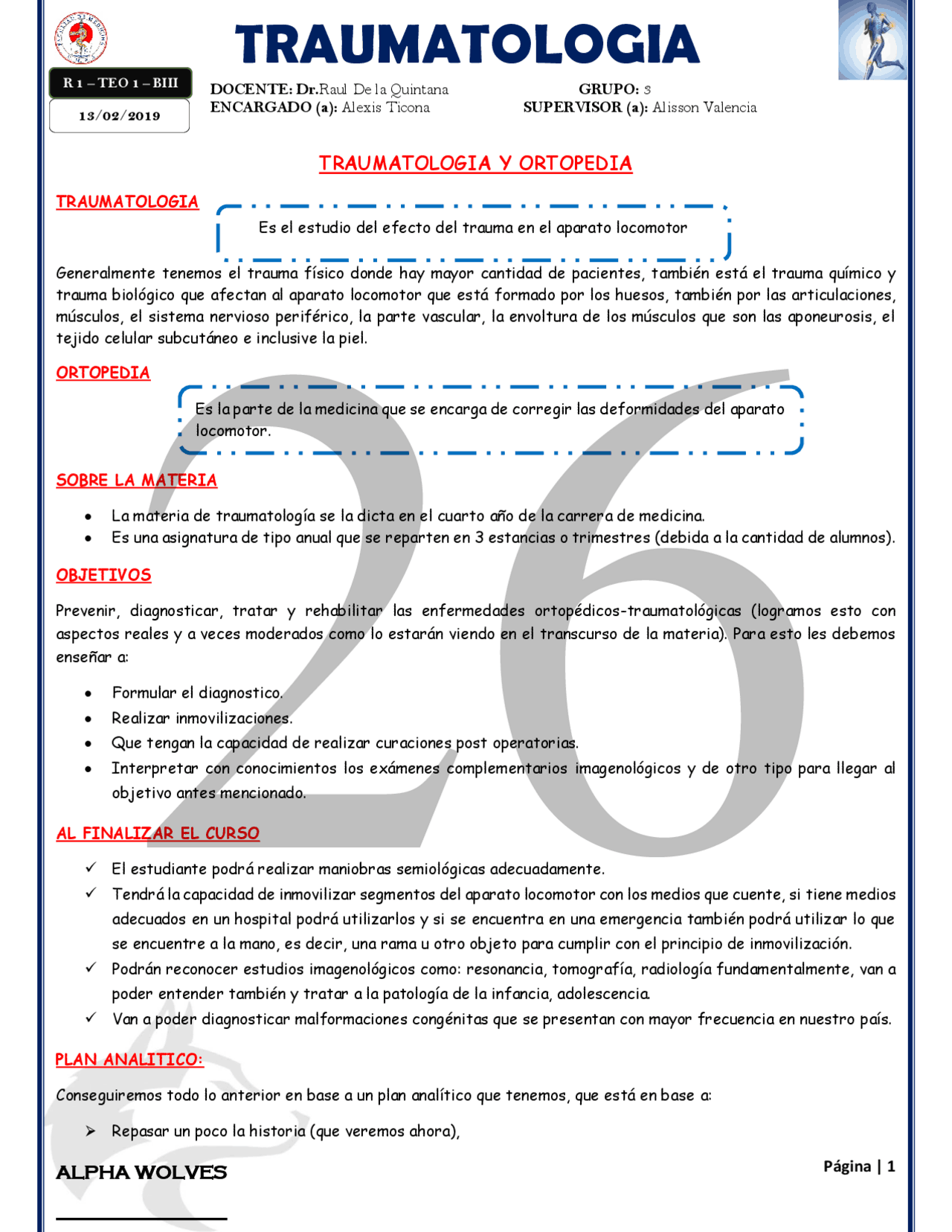 Historia de la traumatología y ortopedia - Prof. Vergara Moscoso | Resúmenes de Traumatología ...