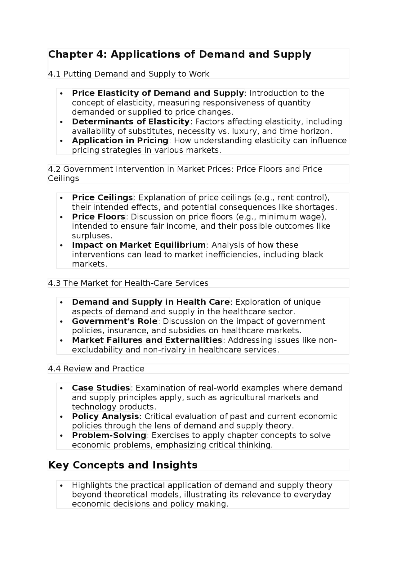 Demand & Supply Applications: Elasticity, Govt. Intervention, and Real ...