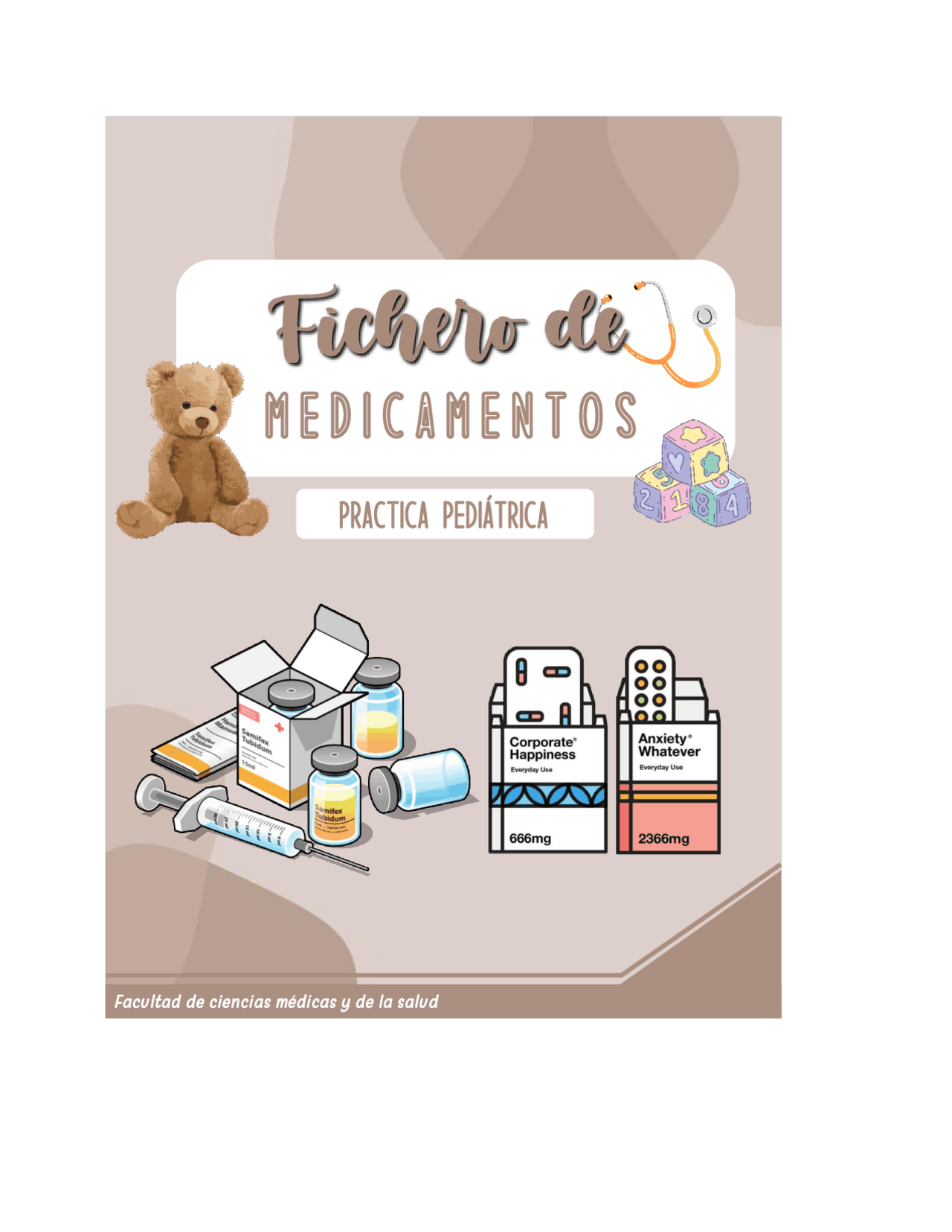 Fichero de medicamentos | Esquemas y mapas conceptuales de Pediatría ...