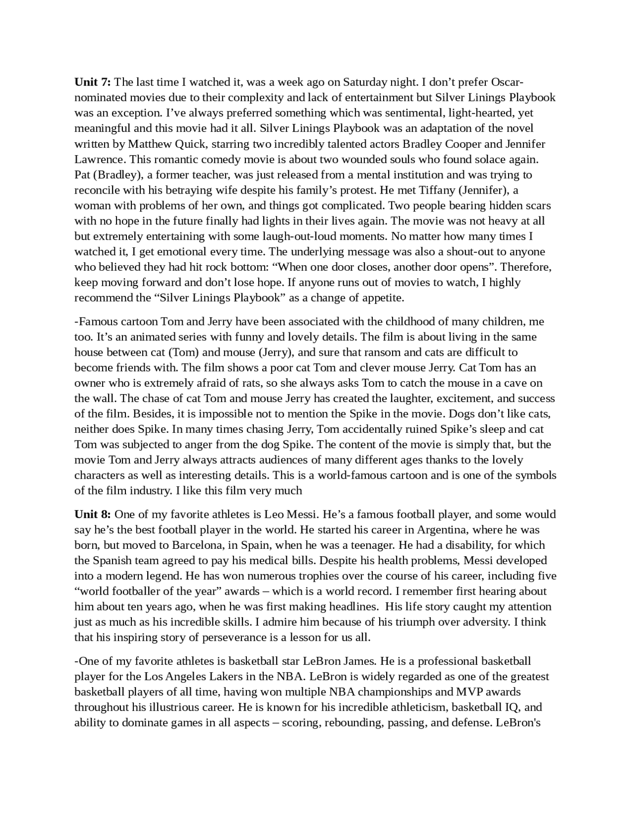 Exploring Diverse Perspectives: A Collection of Personal Opinions and ...