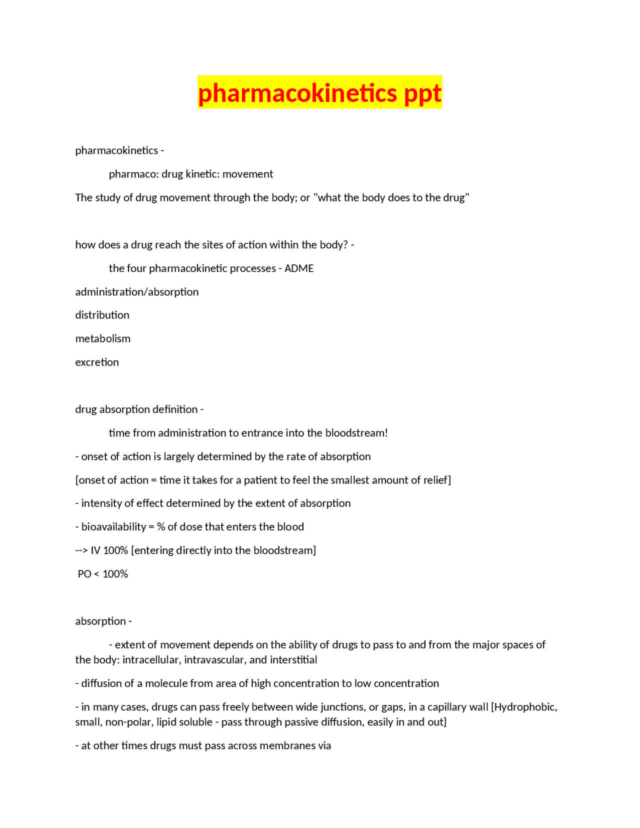 Factors Affecting Drug Bioavailability: Absorption, Transport, and ...