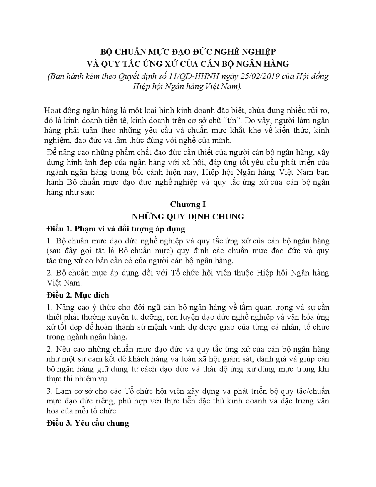 Bo chuan muc dao duc nghe nghiep | Slides Commercial Law | Docsity