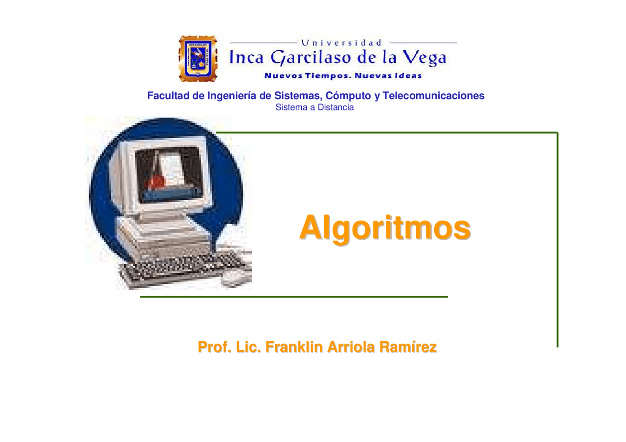 Algoritmos: Definición, Características y Herramientas para su Diseño ...