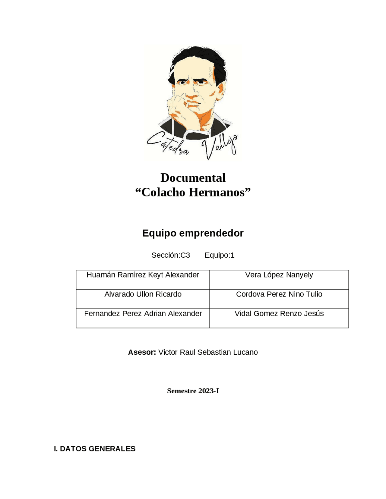 Citas textuales Para el proyecto de cátedra Vallejo | Monografías ...