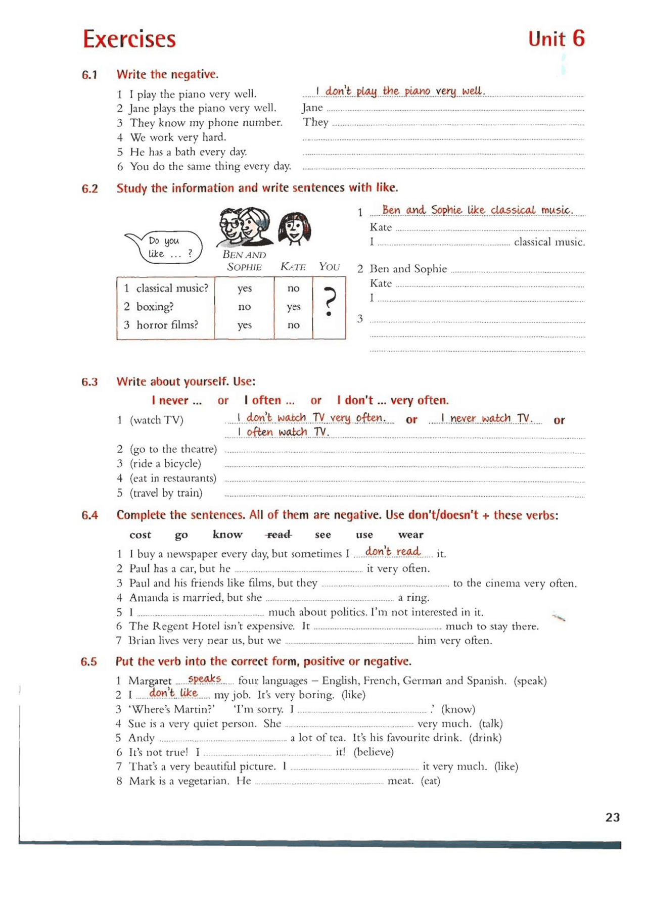 ingles y el present perfect | Apuntes de Inglés | Docsity
