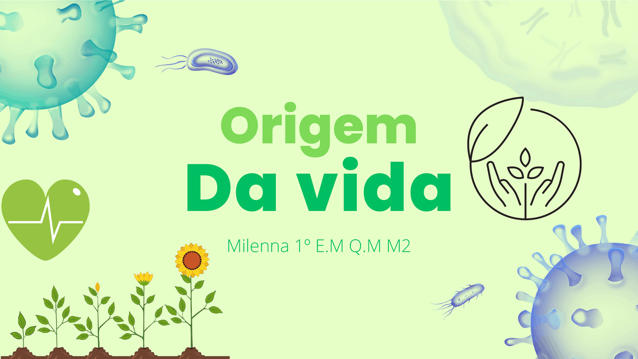 Origem da vida e seus fundamentos | Slides Biologia | Docsity