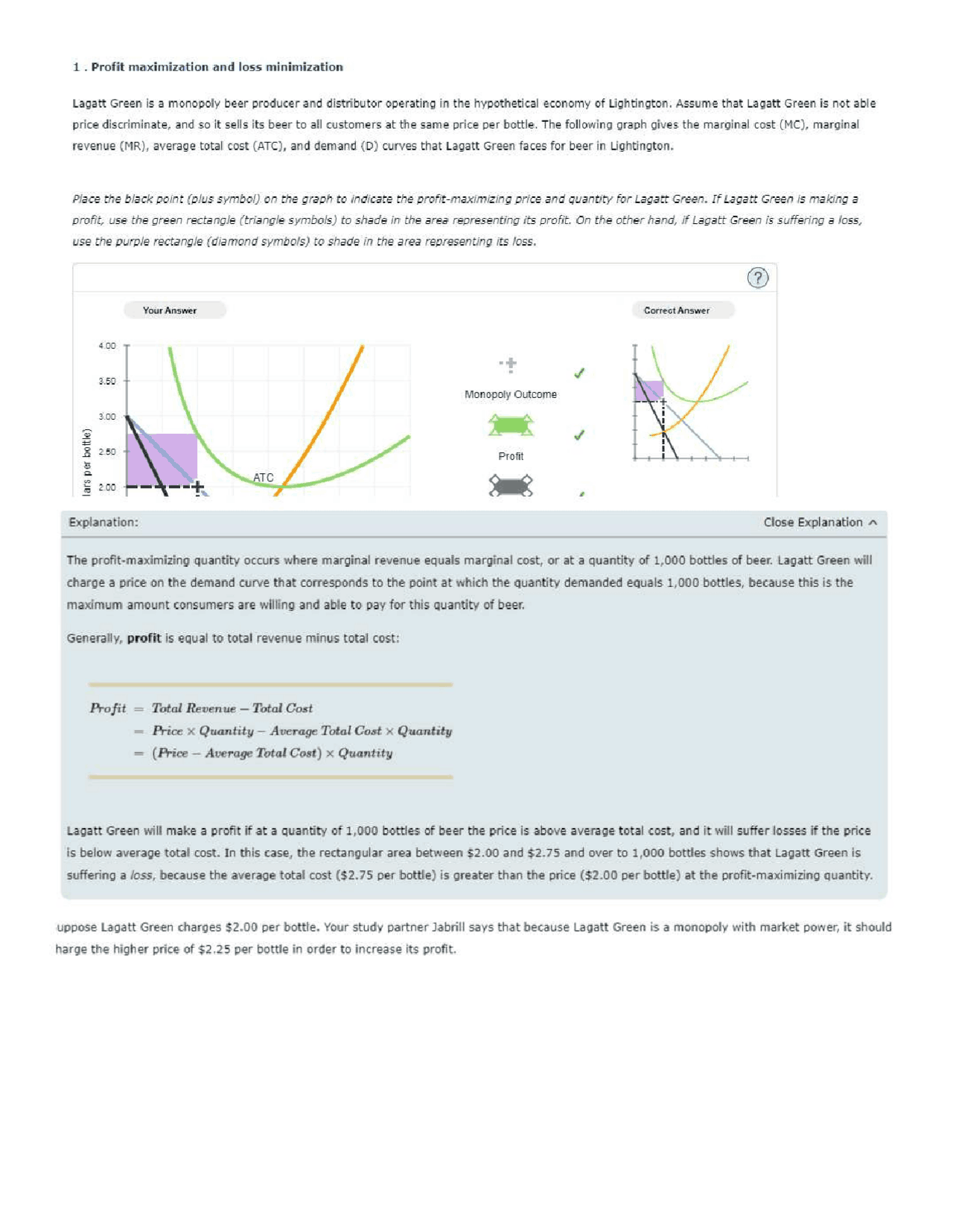 ECO 201 Week 6 MindTap Quiz with Answers Southern New Hampshire ...