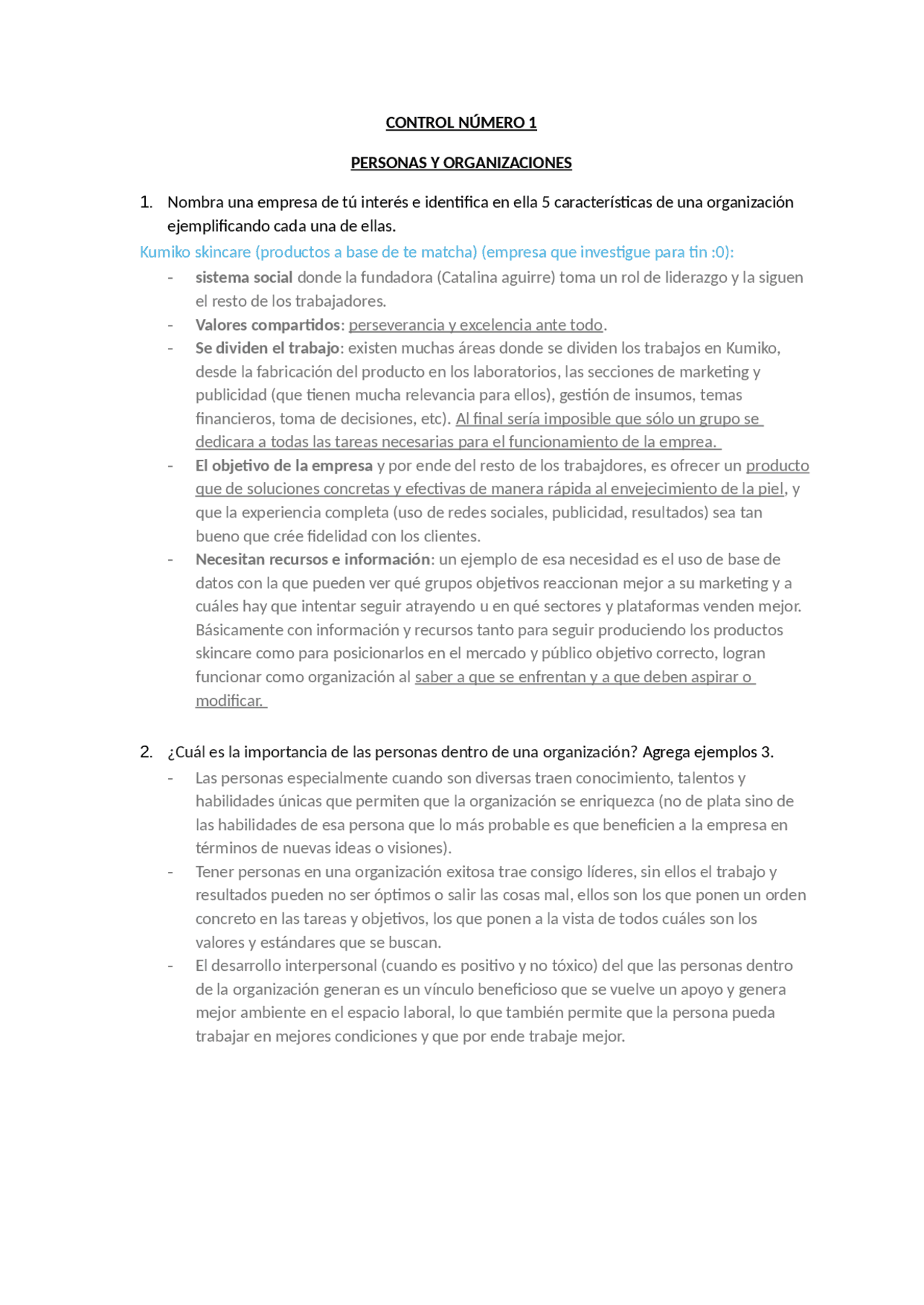 Control personas ejemplos de respuestas | Ejercicios de Gestión ...