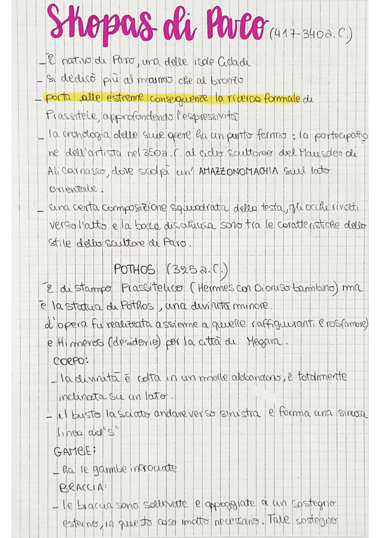 Skopas di Paro: vita e opere | Appunti di Elementi di storia dell'arte ...