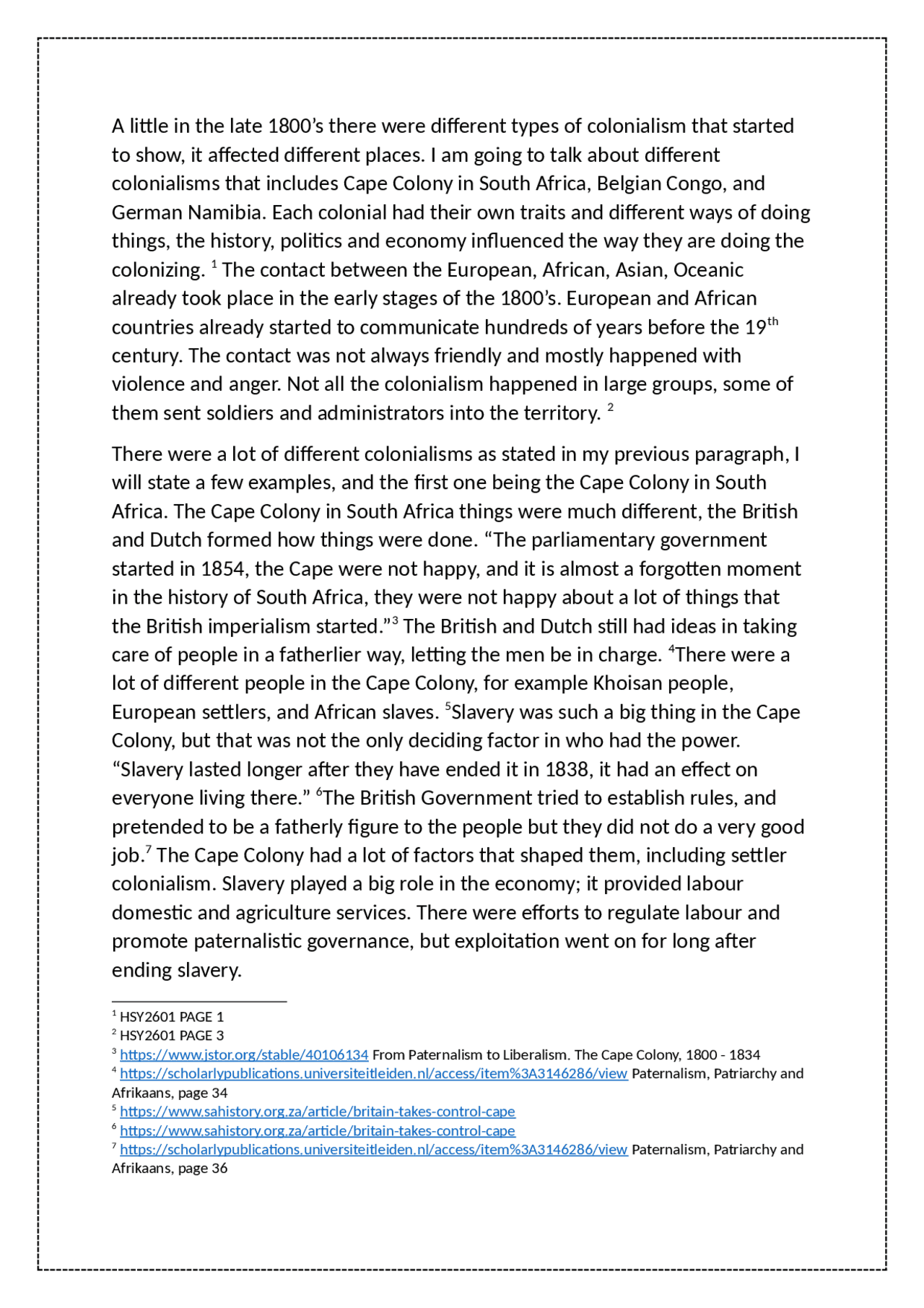 Assignment 2 - HSY2601 | Study Guides, Projects, Research History | Docsity