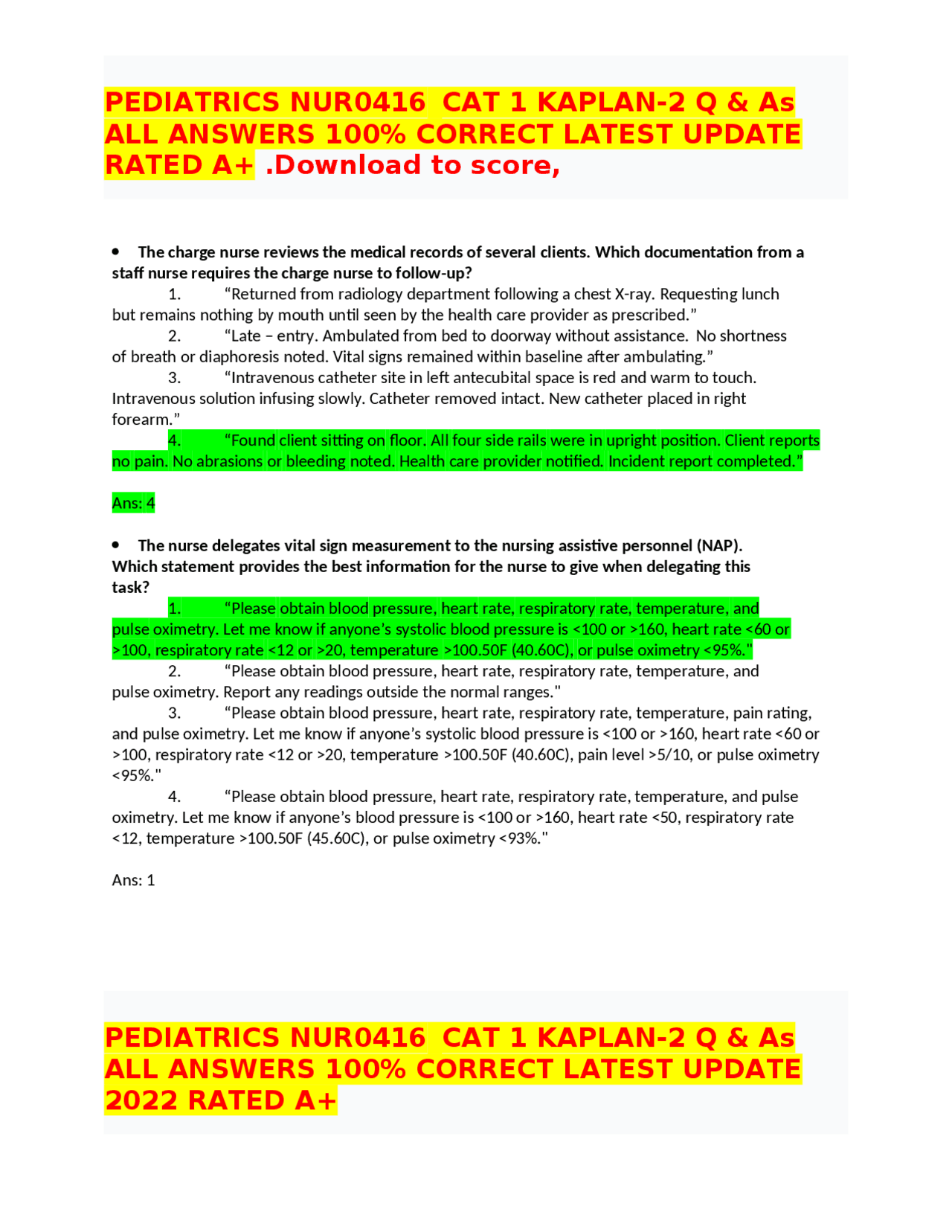 Nursing Care Prioritization: Identifying and Addressing Critical Client ...
