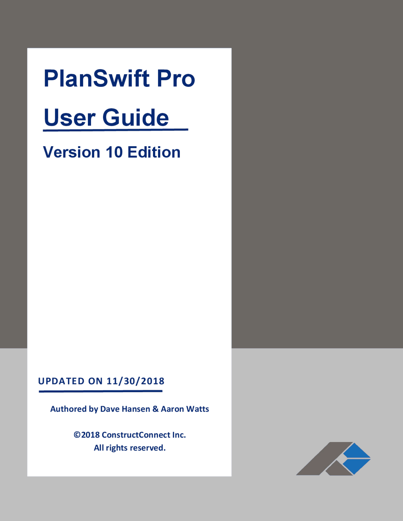 PlanSwift User Guide: Key Features and Functionality | Exercises ...