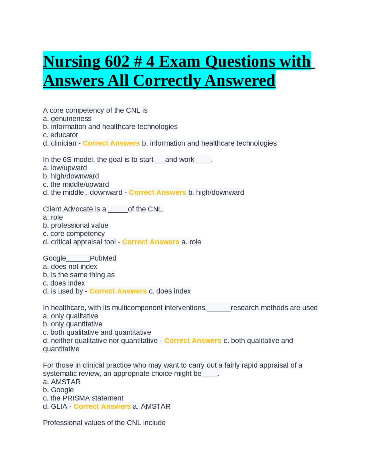 Evidence-Based Practice and Clinical Nurse Leader Roles and ...