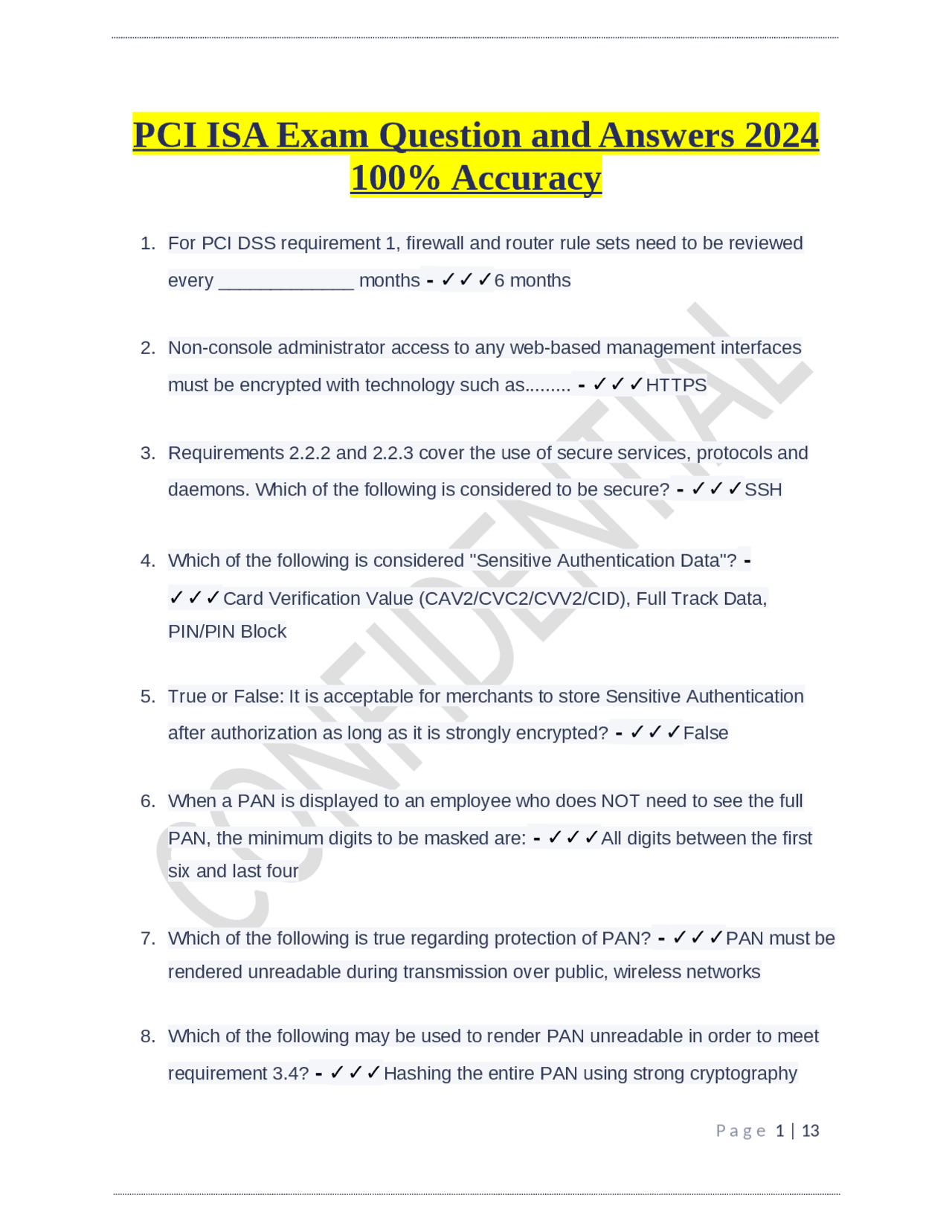 PCI DSS Compliance: Best Practices for Securing Cardholder Data | Exams ...