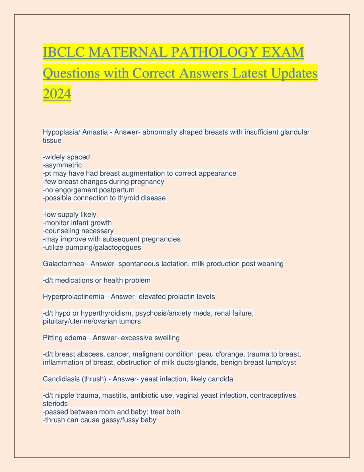 Postpartum Health and Breastfeeding: A Comprehensive Guide | Exams ...