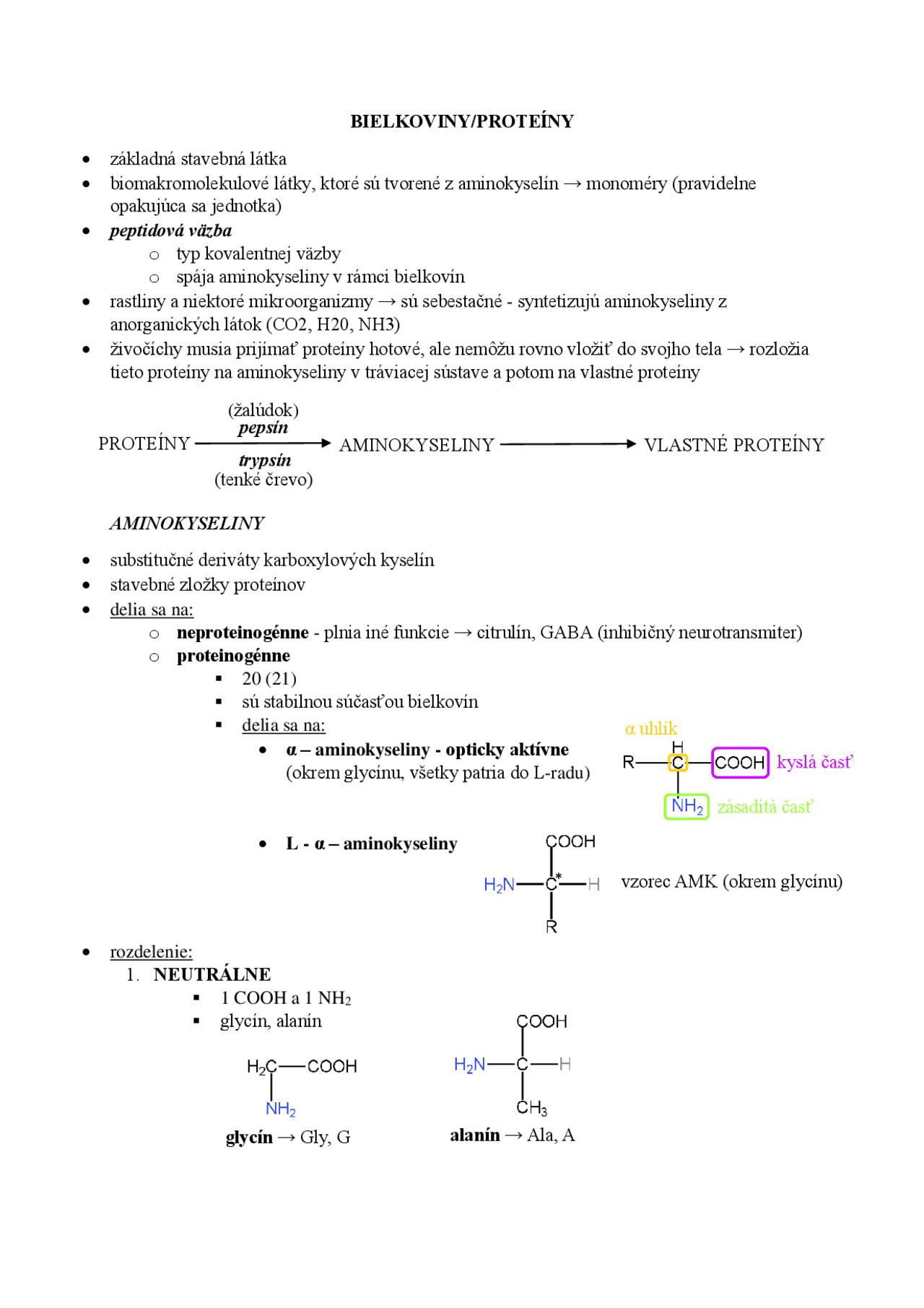 its about proteins and some examples | Essays (high school) Chemistry ...