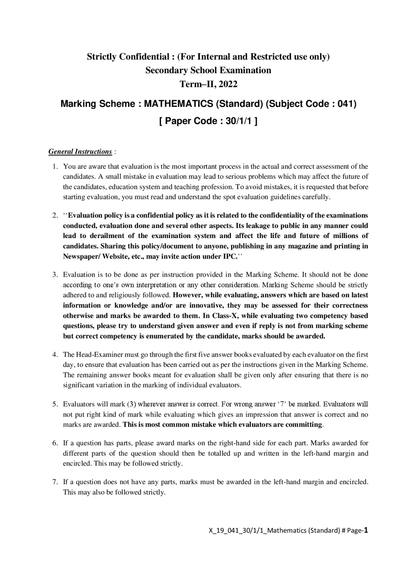Secondary School Examination Marking Scheme | Cheat Sheet Computer ...