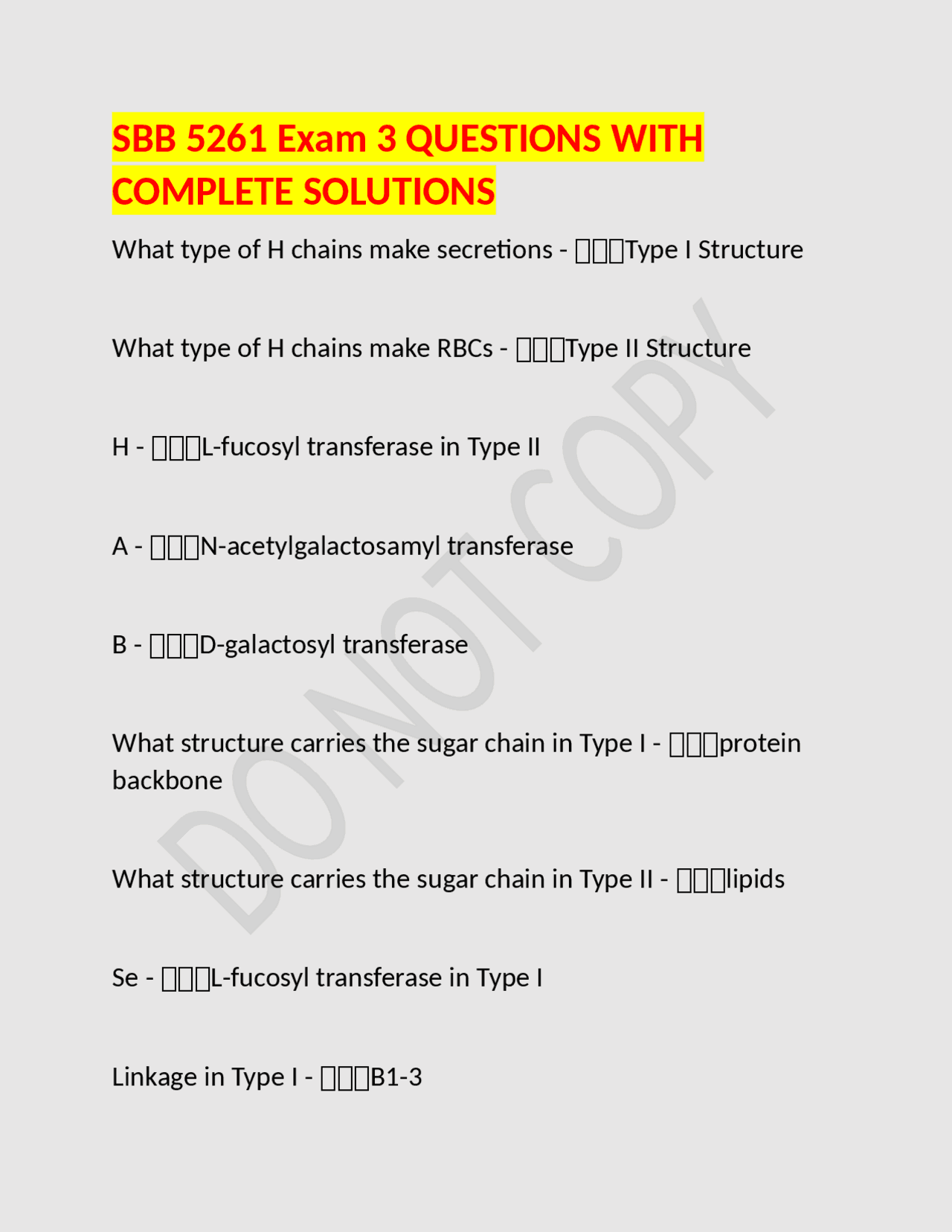 SBB 5261 Exam 3 QUESTIONS WITH COMPLETE SOLUTIONS | Exams Humanities ...