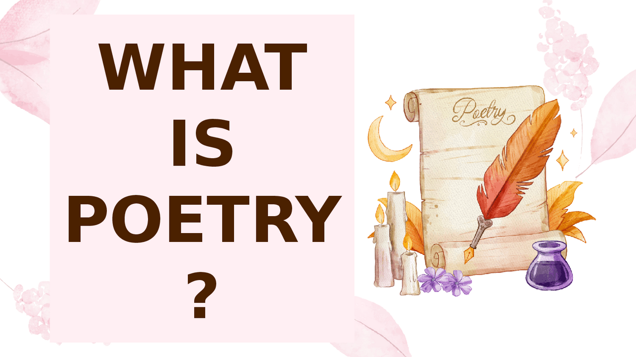 Elements and Analysis of Poetry | Summaries Literature | Docsity