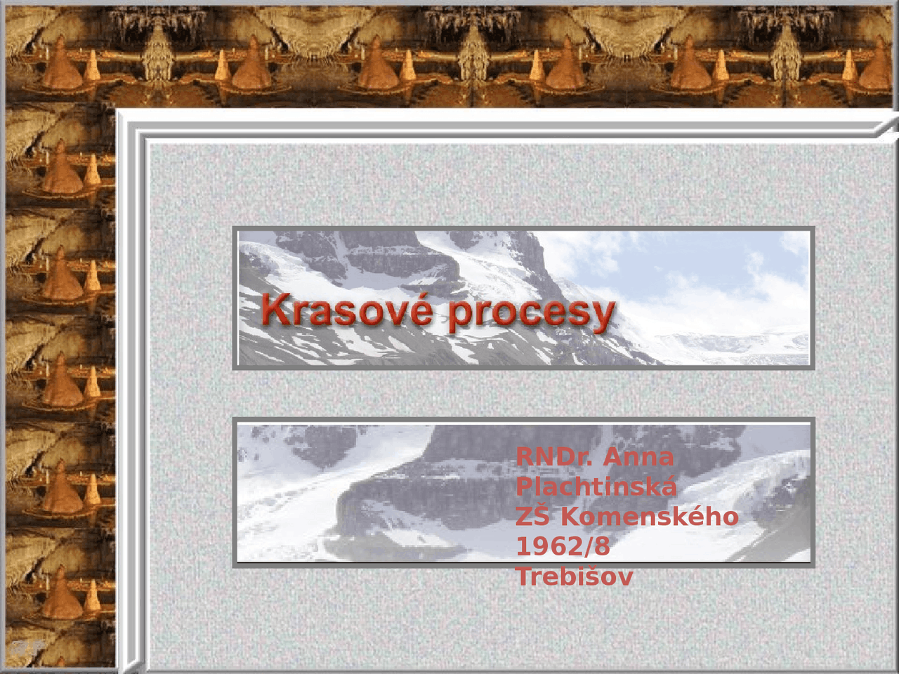 biology krasove procesy sk. | Slides Biology | Docsity