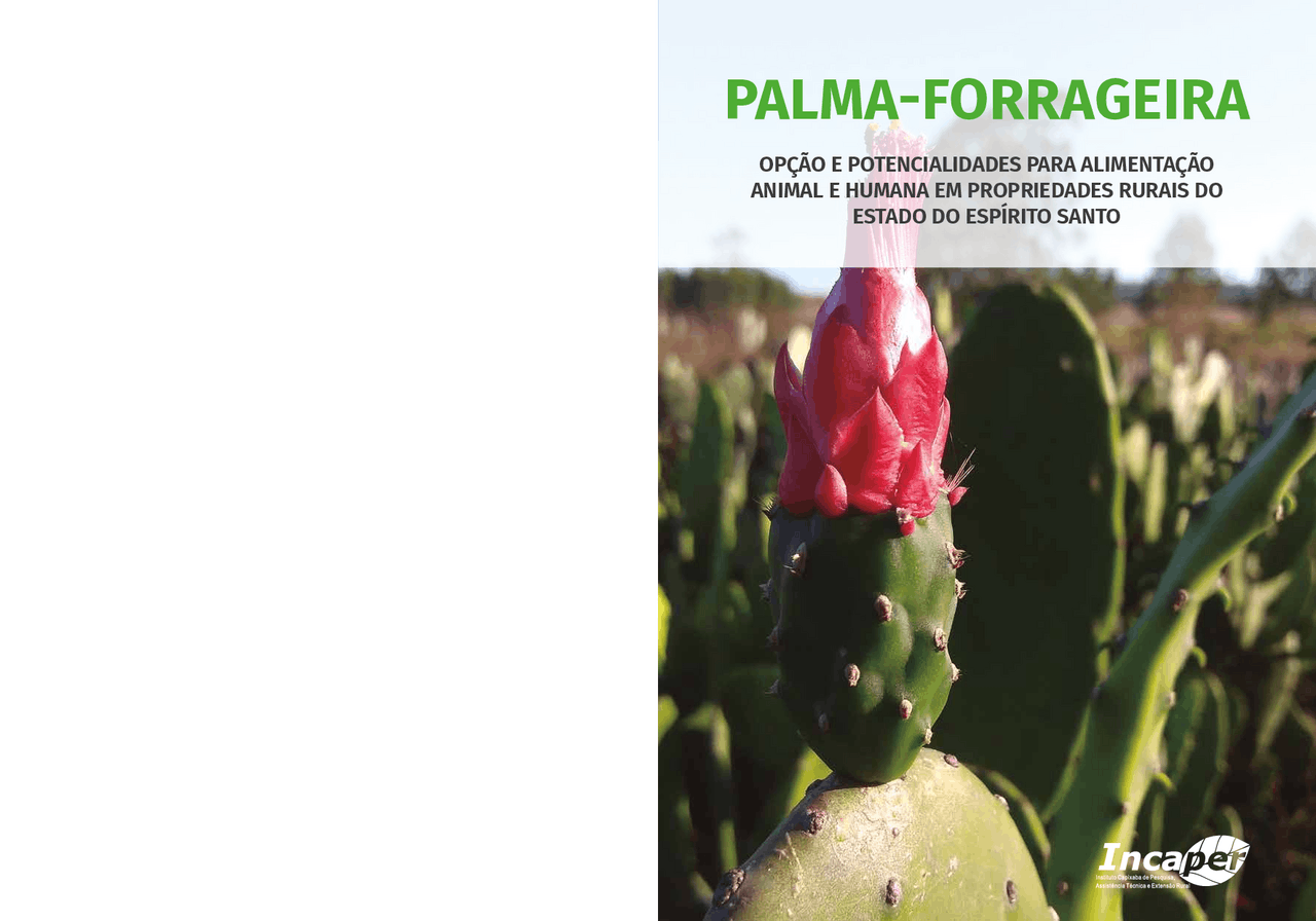 Utilização da Palma-Forrageira na Alimentação Animal no Espírito Santo ...