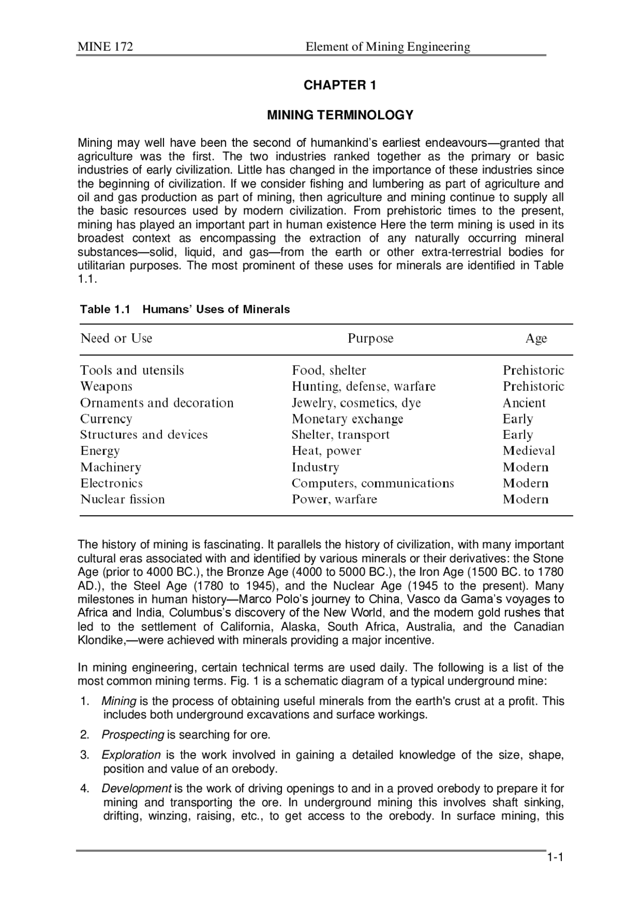 Mining terminologies and introduction to Mining principles | Lecture ...