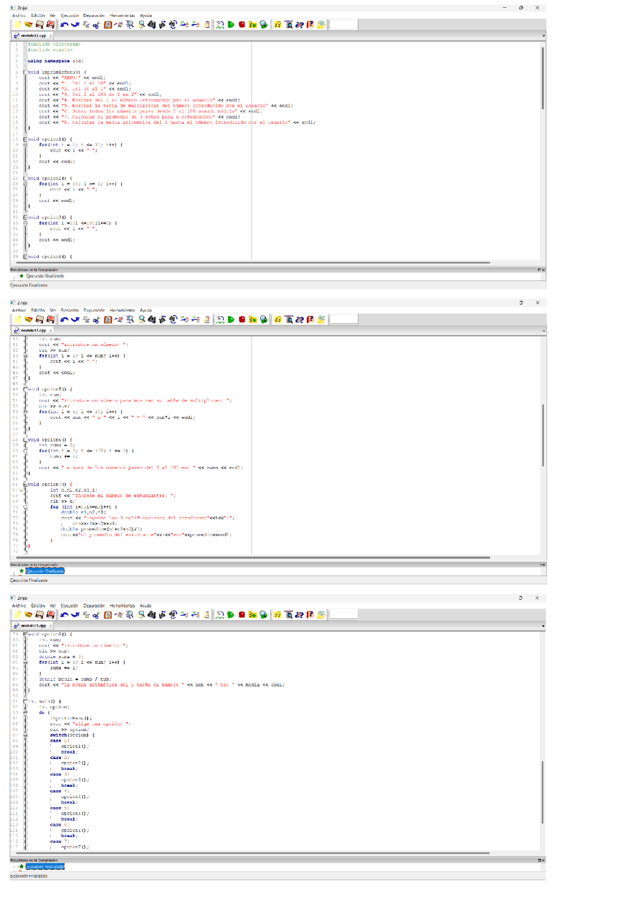 programa de informatica | Ejercicios de Informática | Docsity