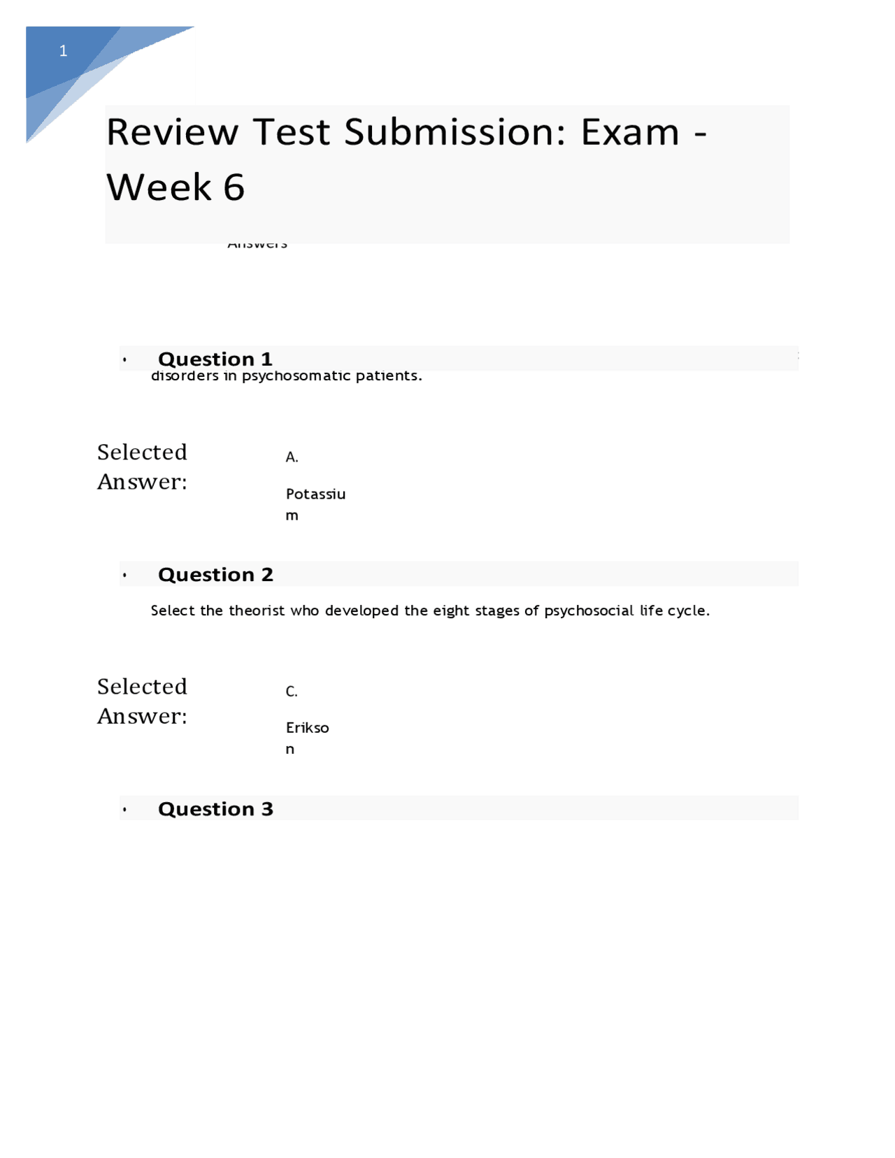 Psychiatric Disorders: Diagnosis, Treatment, and Comorbidities | Exams ...