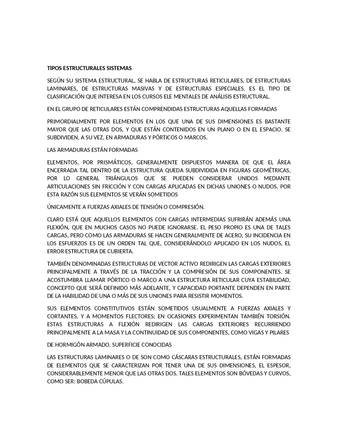 Estructuras de barras y muros de carga en la construcción | Monografías ...