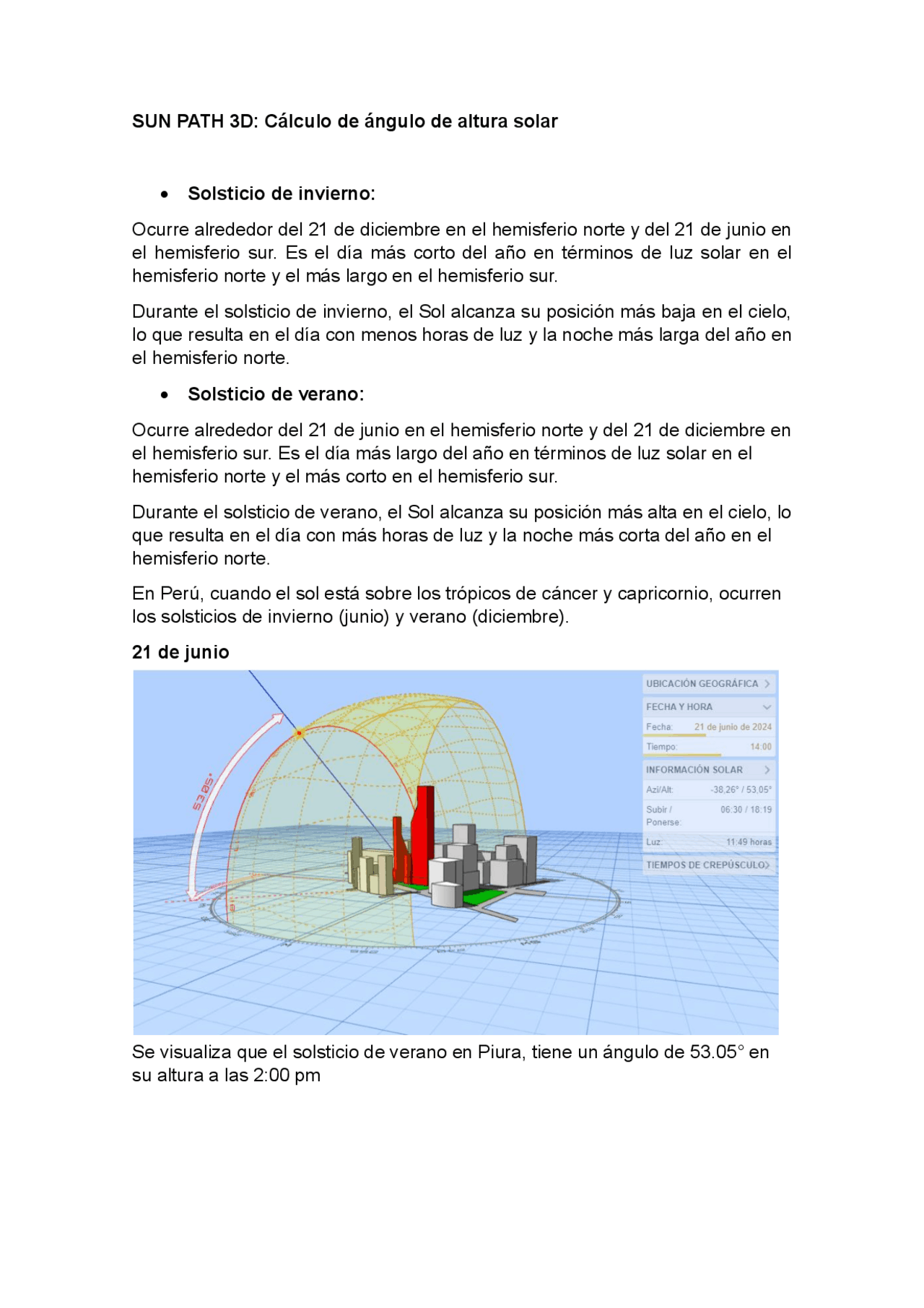 Calculo angulo de altura solar | Guías, Proyectos, Investigaciones de ...