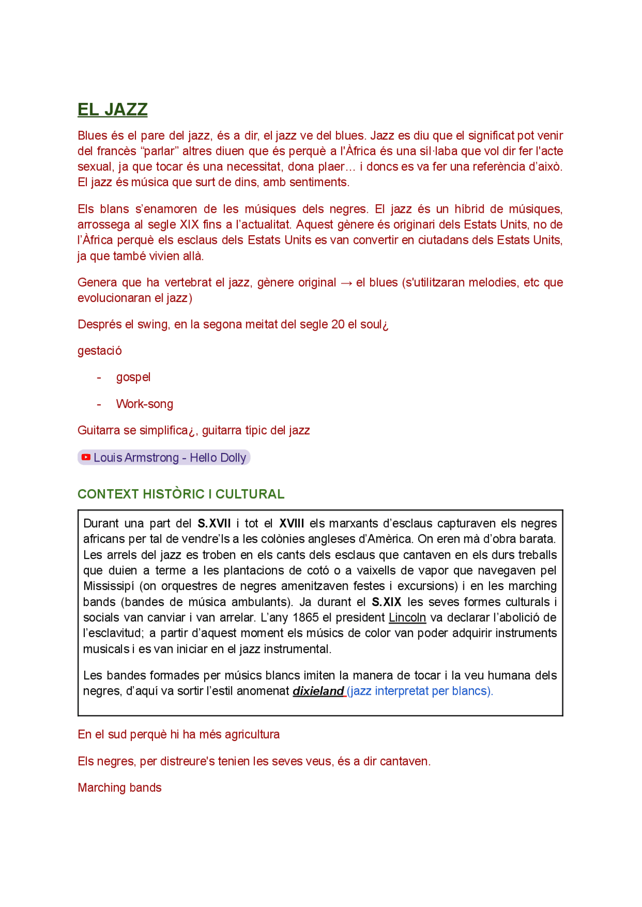 historia de la música | Esquemas y mapas conceptuales de Historia de la Música y de la Danza ...